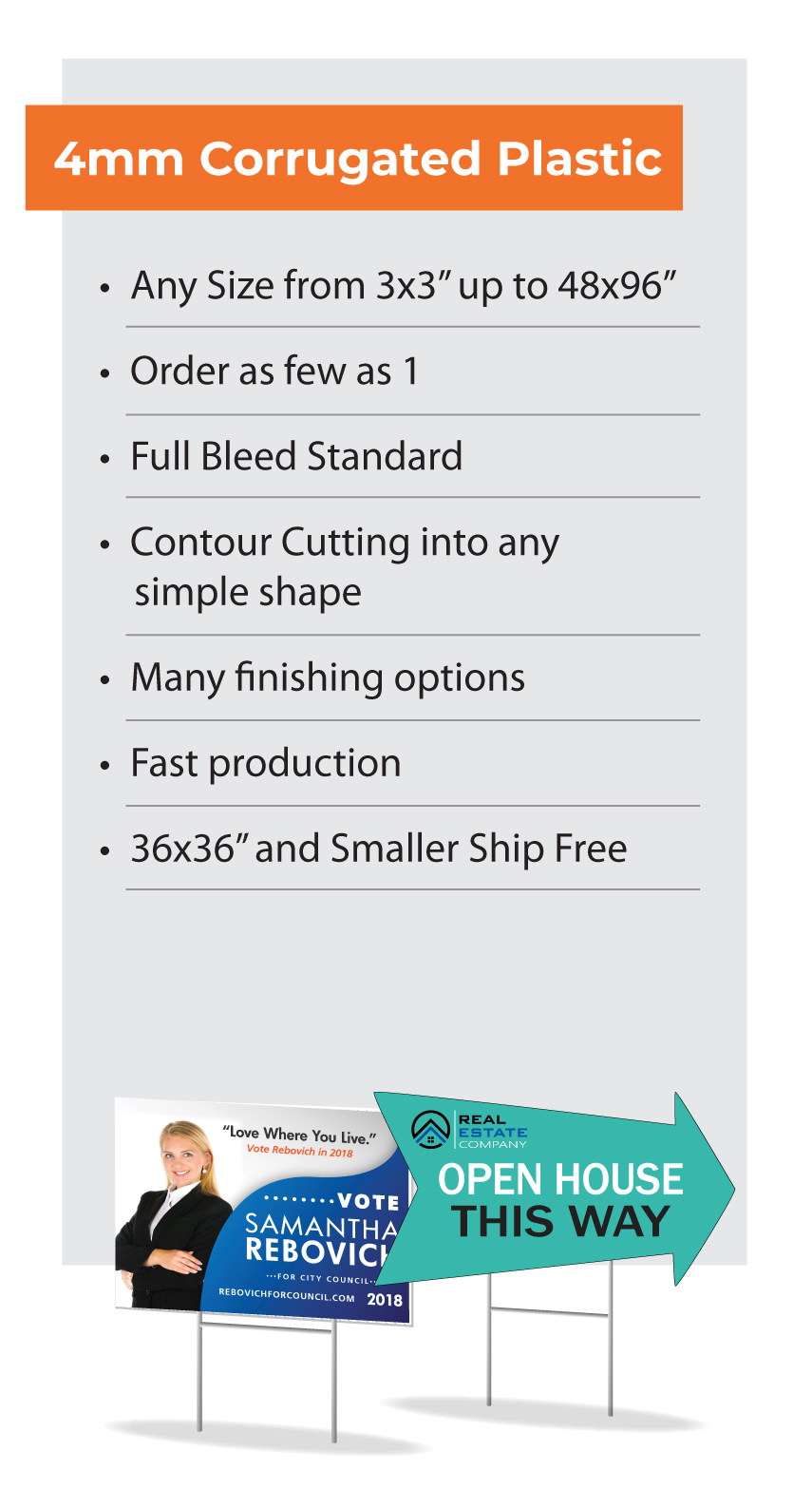 How to choose the right Yard Sign